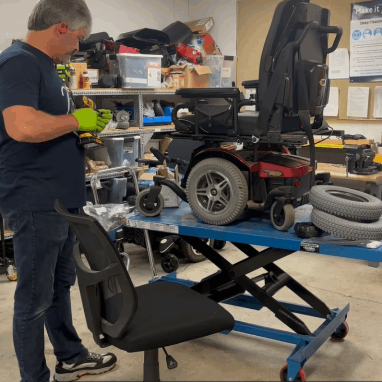 In-Shop Service | Wheelchair & Mobility Repairs | Numotion